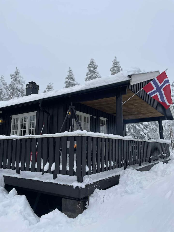 Koselig Hytte På Skrim – Ro, Hygge Og Turområder - Norway