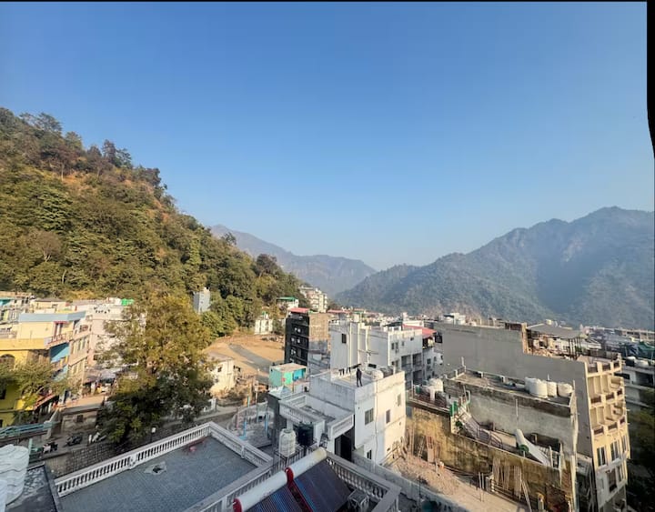 Mountain View Flat 2 Kingbeds 2 Washrooms In Hills - Rishikesh