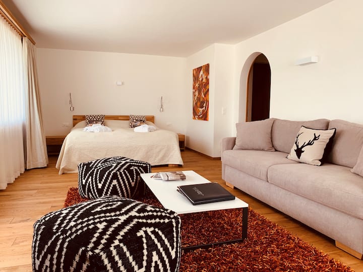 Panorama Appartement Im Herzen Von Silvaplana - Saint-Moritz