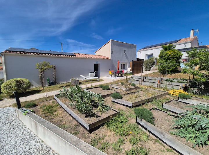La Villa Rozane - Maison De Vacances Pour 6 - L'Aiguillon-sur-Mer