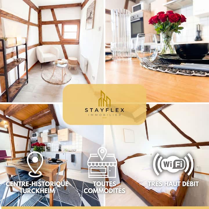 Le Duplex Du Vigneron - Plein Centre Turckheim - Eguisheim