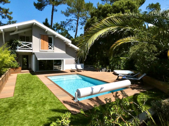 Villa 10 Pers. Piscine & Jacuzzi – Golf Hossegor - Capbreton