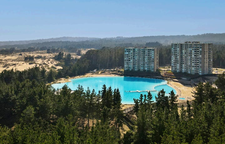 Acogedor Departamento Lagunamar - Hermosa Vista - El Tabo