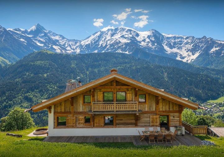 Séjour Bien-être Grâce à Ce Chalet Avec Vue - Les Contamines-Montjoie