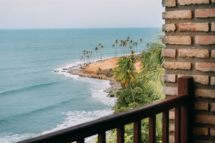 Triplex Frente Mar Com Vista Espetacular/lagoinha - Lagoinha