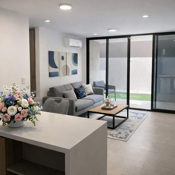 Lujoso Apto A 10min De Barranquilla-playa - Puerto Colombia