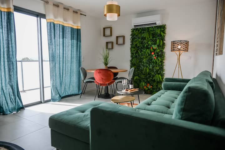 Résidence Pv Vue Mer, Jacuzzi & Piscine - Bethany - Porticcio