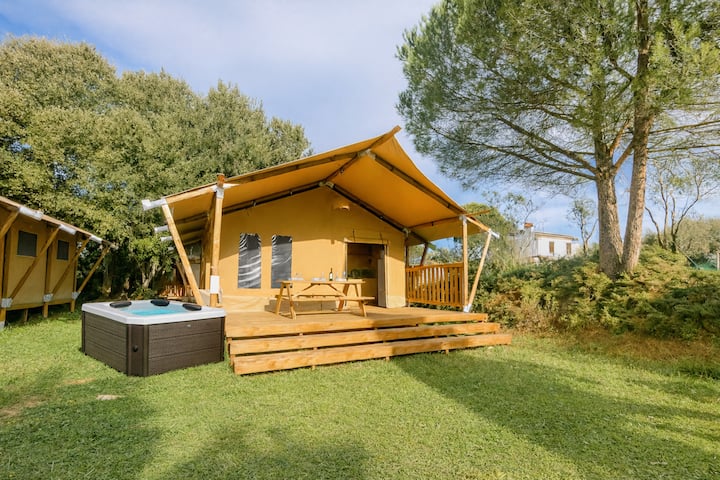 Glamping Il Poderino - Tenda Lavanda - 5 Ospiti - Bibbona