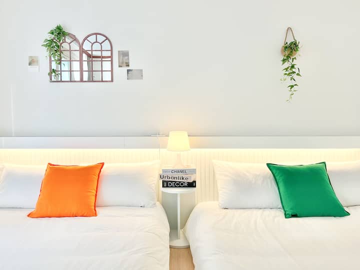 [오픈특가]부산역(Ktx)7분/서대신역1분/남포/자갈치/감천/송도/가족여행/8인/청결&아늑 - Busan