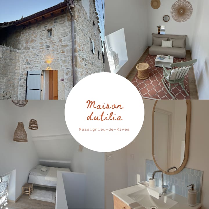 Maison Dutilia: 200m Viarhona, Calme & Détente - Belley