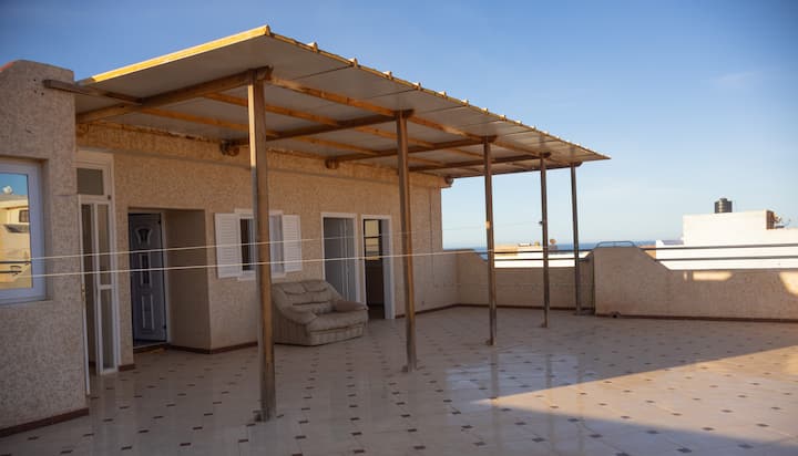 Appartement Cosy Avec Terrasse à 15 M De L’océan - Mirleft