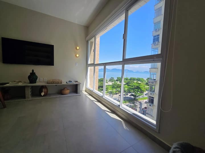 Apê Vista Mar Santos Conforto E Estilo Na Praia - Santos State