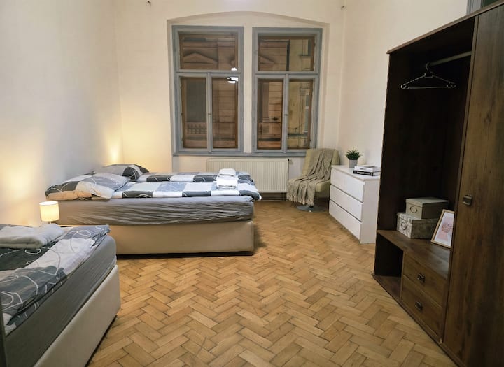 Anhouse Together: Spacious Apt In Smichov Center - Prága