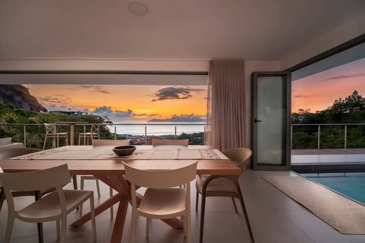 Villa 3 Ch. Avec Piscine, Vue Panoramique Moorea - French Polynesia