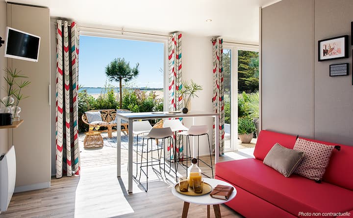 Mobil Home Ohara Coté Jardin - Préfailles