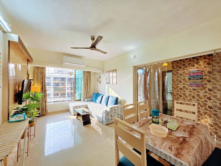 Bliss 143: 2br Apt Kitchen, Washer, Housekeeping - Mumbai