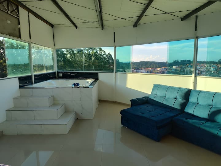 Espaço Gourmet, C/ Hidromassagem, E Churrasqueira - Caieiras