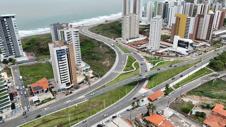 Flat Biarritz Ao Lado Da Praia Litorânea - São Luís