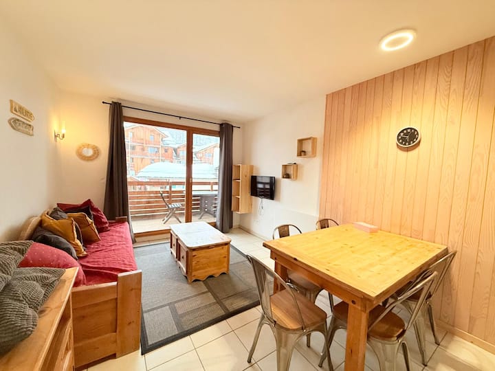 Agréable Appt 2 Pièces 4 Pers Balcon Des Airelles - Les Orres