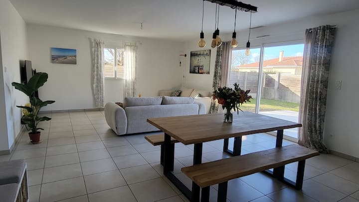 Maison Familiale 6 Personnes, 4 éToiles - Biscarrosse