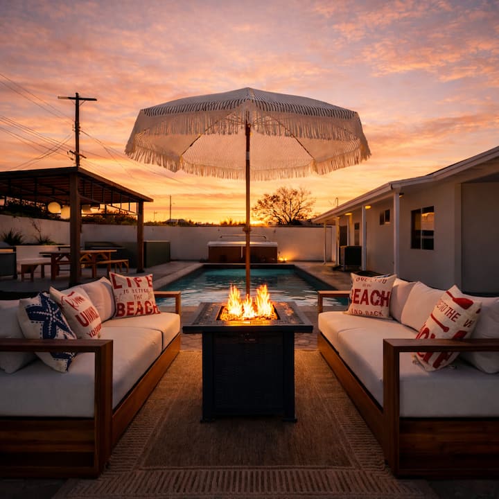 [Top Pick]hot Tub/heat Pool/kid Friendly/game Room - Huntington Beach, CA