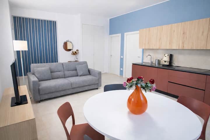 Maredomus Amalfi - New 1br Sae View - 50m Beach - Salerno