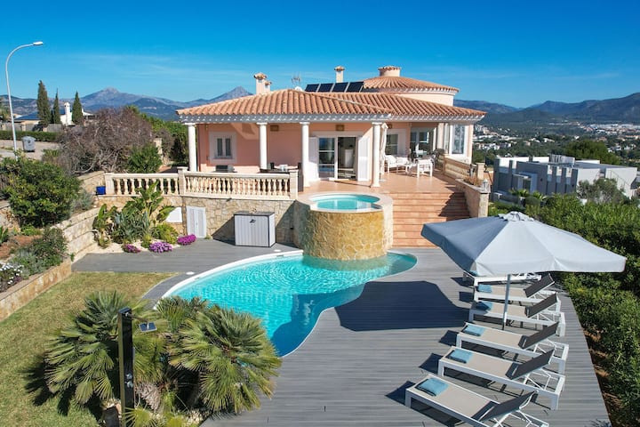 Villa Tres Vistas With Pool / Amazing Sea Views - Peguera