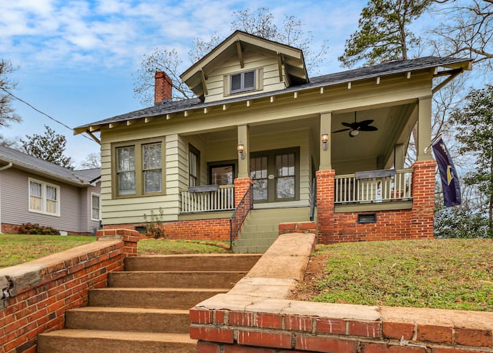 Charming Anderson Bungalow | Walk To Au & Anmed - Belton, SC