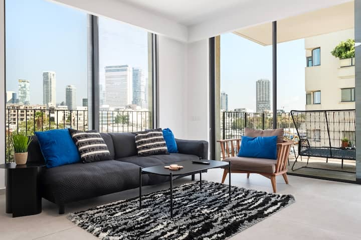 Mr Nehamia 3br&3wash With, Parking Sea View - Tel Aviv-Yafo