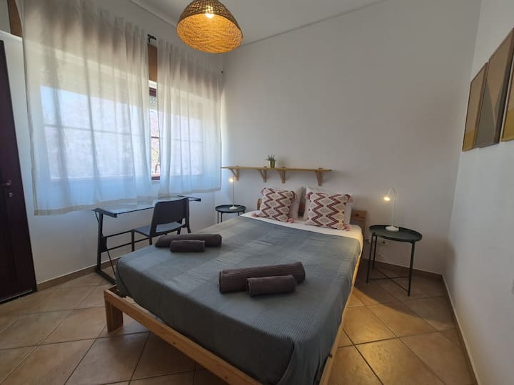 Quarto Duplo Vista Jardim 2 - Faro