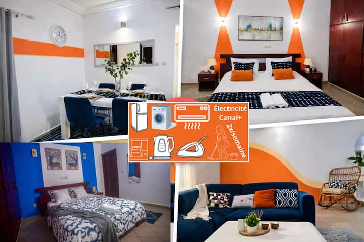 Appart 3pièces Vivant Et Central - Face La Shish - Abidjan