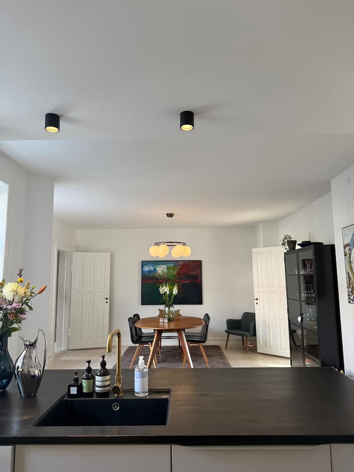 Modern Scandinavian Apartment In ØSterbro - Copenhague