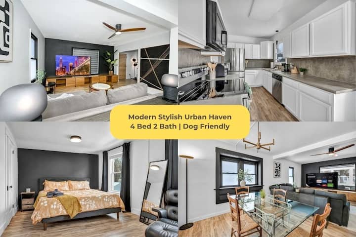 Modern Stylish Urban Haven | Dog Friendly - Akron, OH