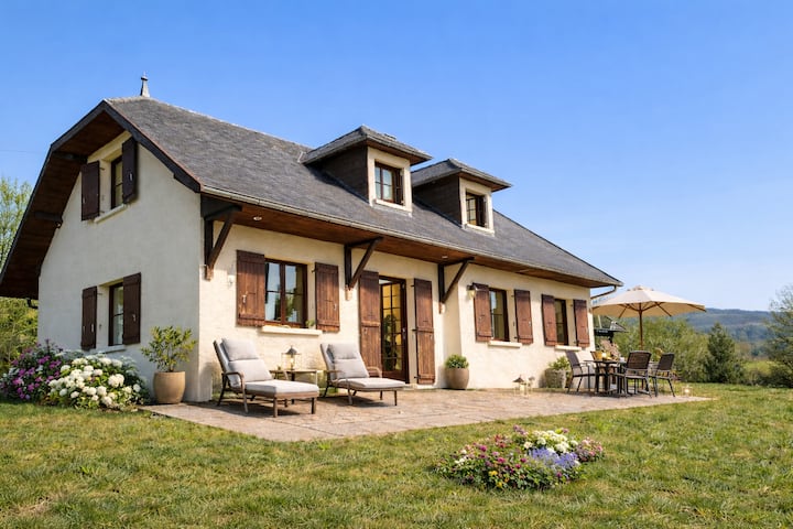 Maison Panoramique – 12 Pers – Grand Colombier - Seyssel