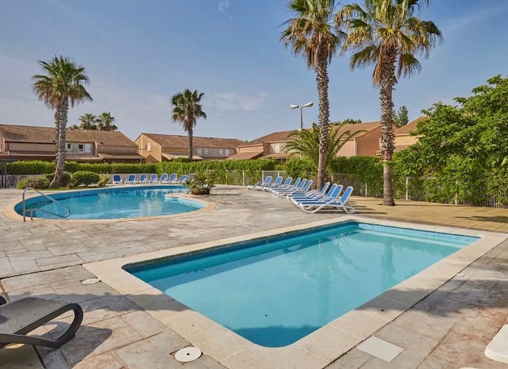 Maison Méditerranéenne Avec Piscine - Plage à Pied - Valras-Plage