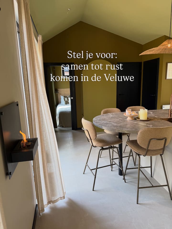 ÎKi Nature Lodge, Luxe Boshuisje In 'T Veluwse Bos - Nunspeet