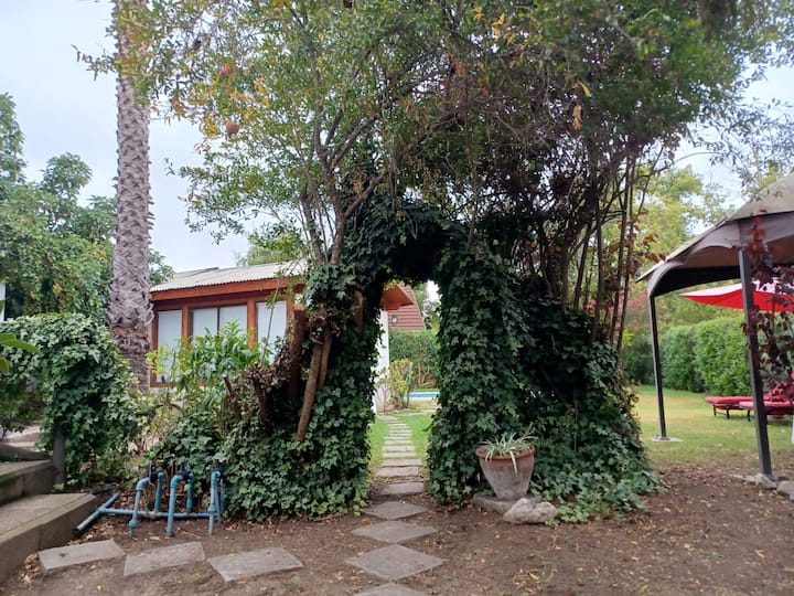 Cabaña Acogedora En Olmué Con Piscina Y Parrilla - Limache