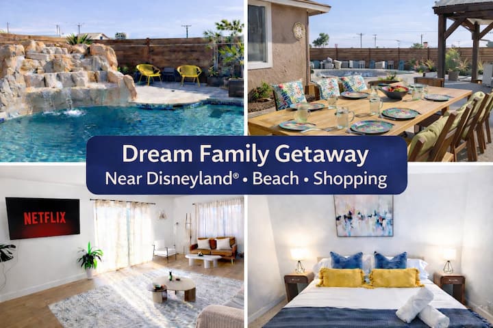 Family Pool Home Near Disney, Knott's & Oc Beaches - Garden Grove, CA