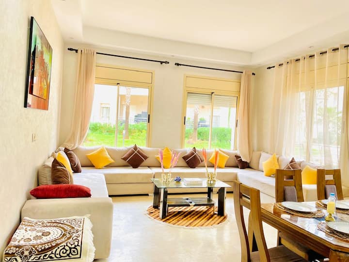 Beachside Cosy Apt 3 Pools Surf & Family Friendly - Kénitra