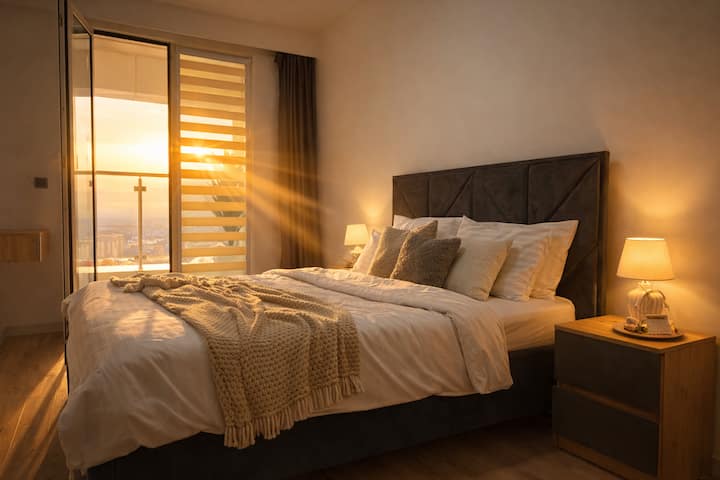 38th Floor•amazing Balcony Views•pool•gym•spa - North Macedonia