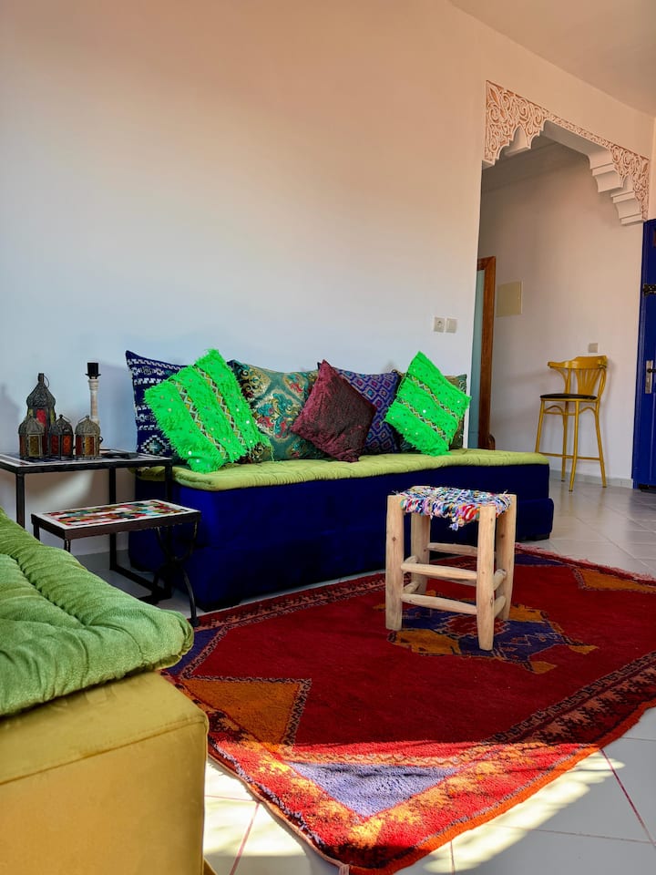Bohemian Terrace Apartment Near Medina - Essaouira