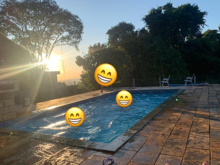Refúgio Com Piscina E Lazer Privativo Em Atibaia - Atibaia