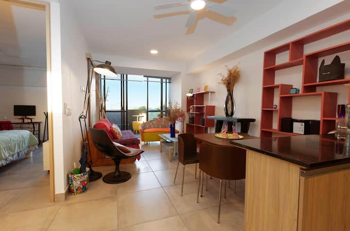 Stylish Modern Apartment Near Downtown - Americana - Guadalajara