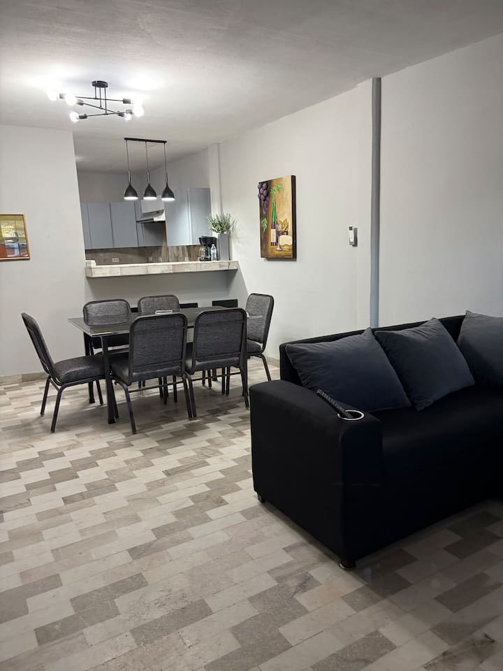 1411 Departamento Cómodo Wifi Y Céntrico - Nuevo Laredo