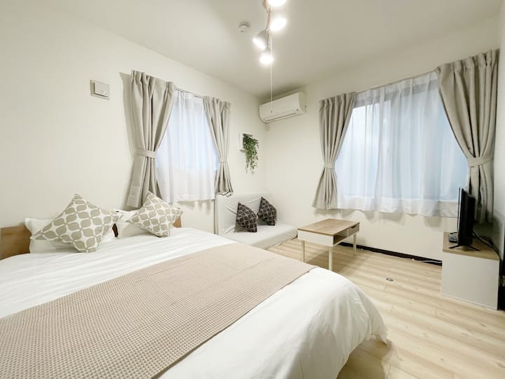 5 Min To Horikiri-shobuen Sta./21㎡/free Wifi/max 4 - Tokyo