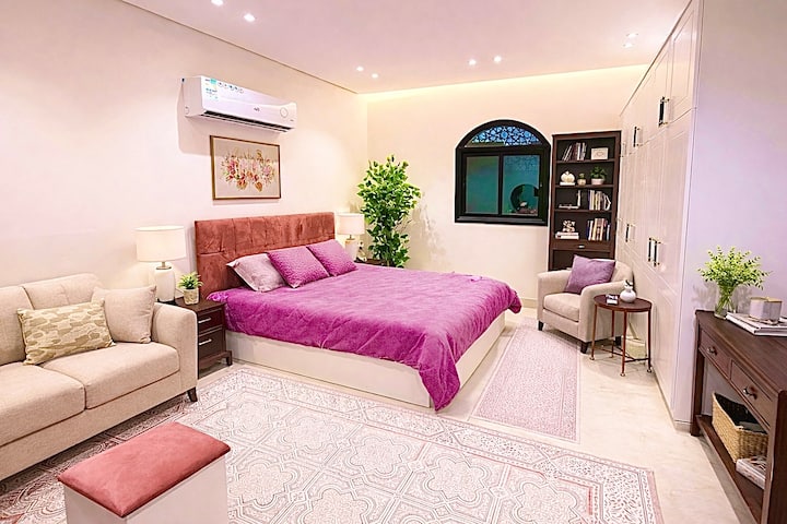 Flat 10 Min To Mescidi Nabawi-free Breakfast - Médine