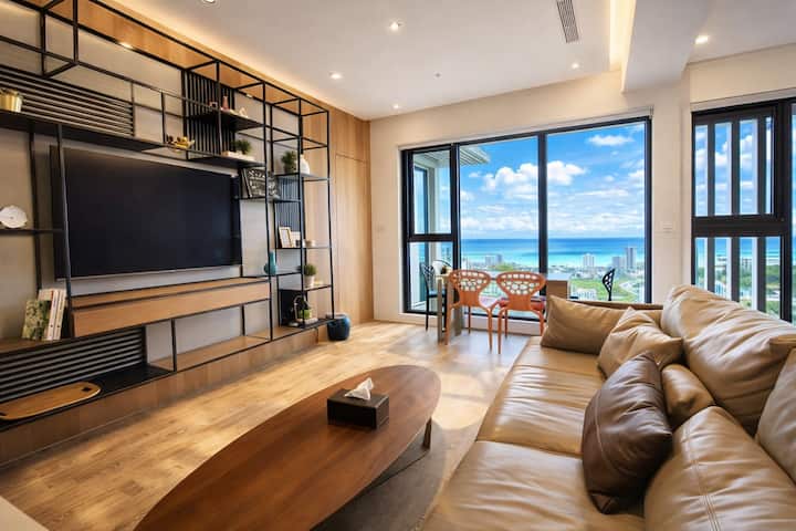 高樓層最無敵山海景觀+溫泉美人湯 - Yilan County