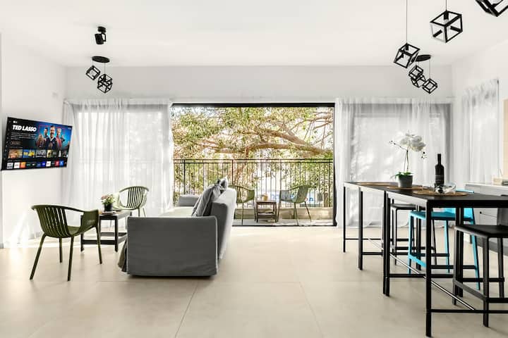 Prime Rothschild 3br & 4wr With Balcony - Tel Aviv-Jaffa