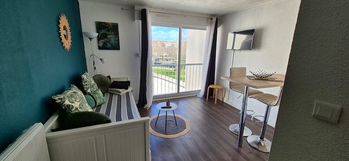 Studio Centre Port, 800m De La Plage, Clim Mobile - Agde