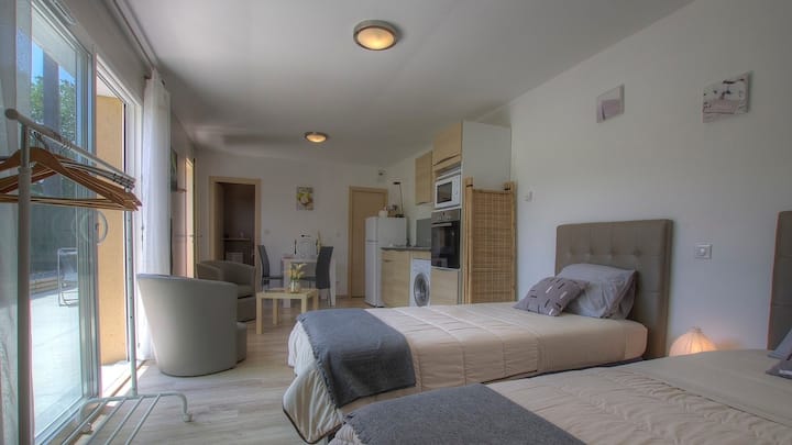 Studio Cocon Proche De La Cnpe Et Pérouges - Meximieux